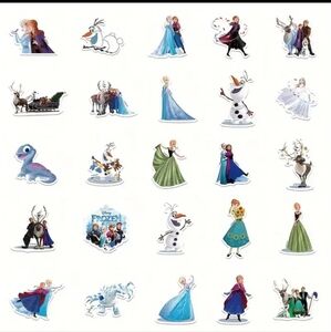 Disney | Design | 5pc Disney Frozen Stickers | Poshmark